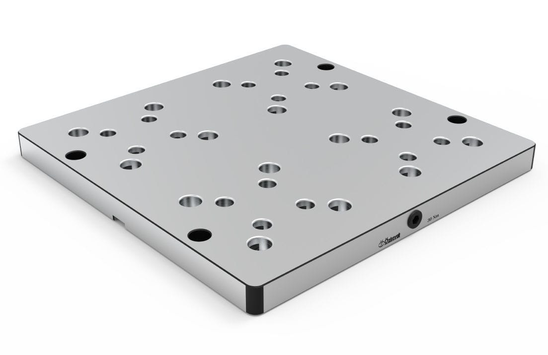 Plate zero-point clamping unit - ZTM5296 - Ozkayali Workholding and ...