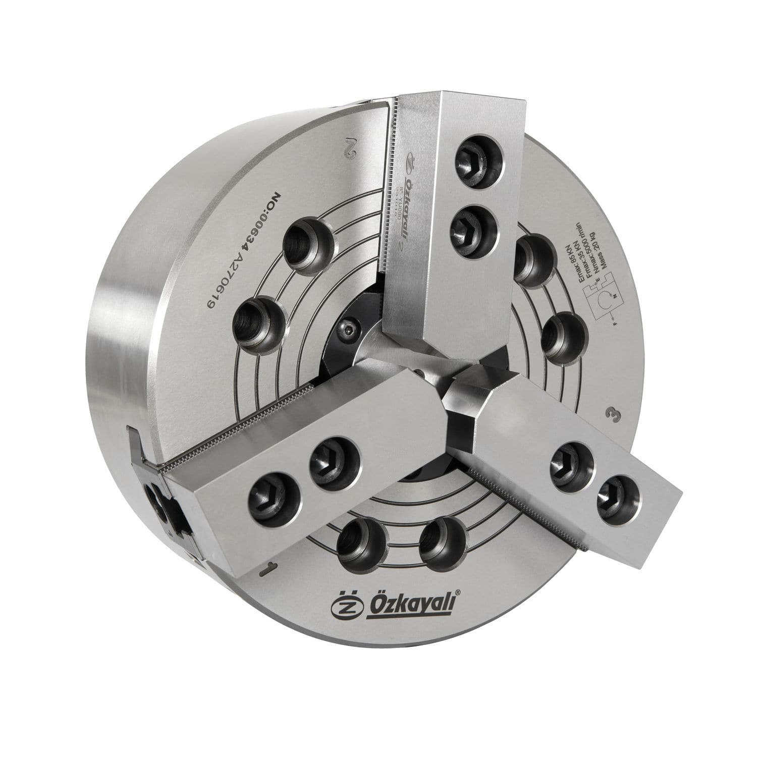 Power chuck - CHB Series - Ozkayali Workholding and Spanntechnik - 3 ...