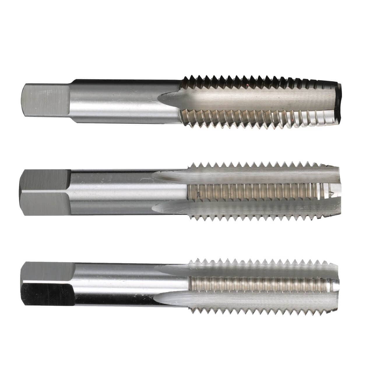 Hand tap - Suqian ARES Tools Co., Ltd. - spiral flute / HSS / ground