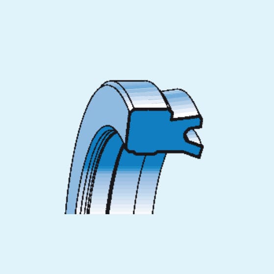 Double lip seal - WAT series - ARTIC SEALS - wiper / polyurethane / Step