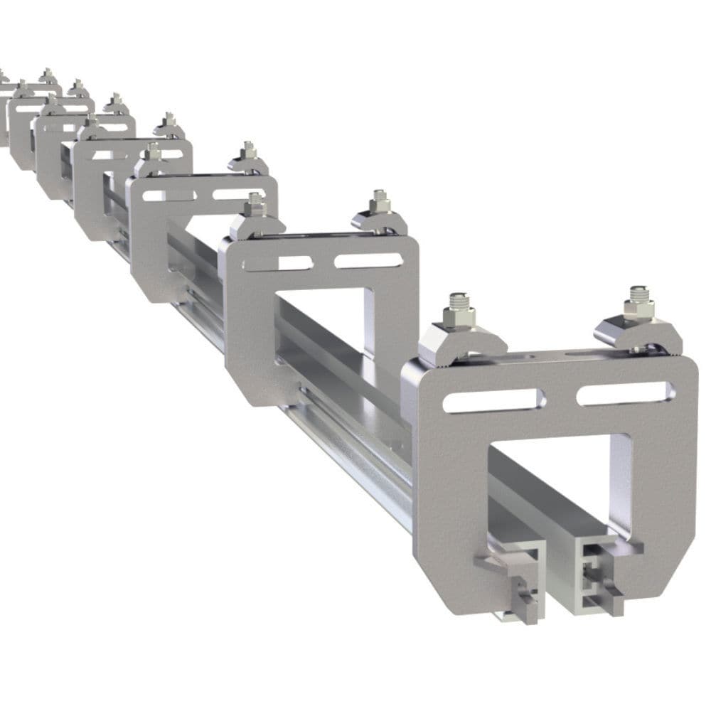 Overhead rail conveyor - JOSE BERNAD, S.L. - double-rail / transport / meat