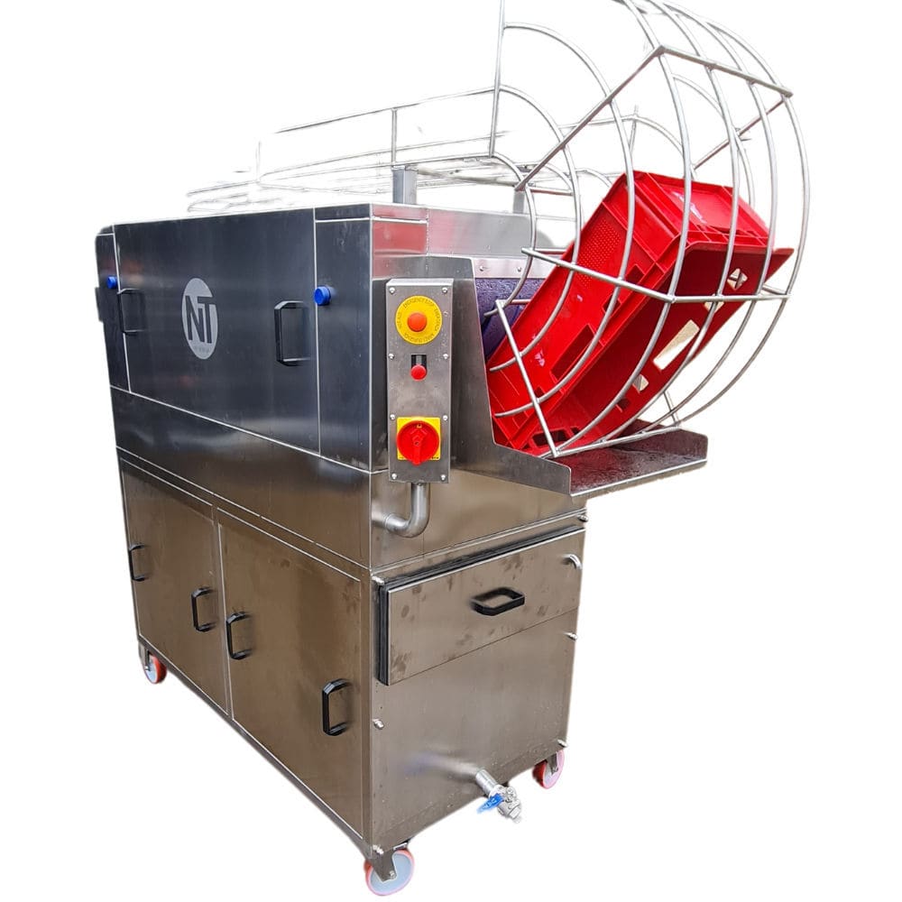 Box washing tunnel - JOSE BERNAD, S.L. - rinsing