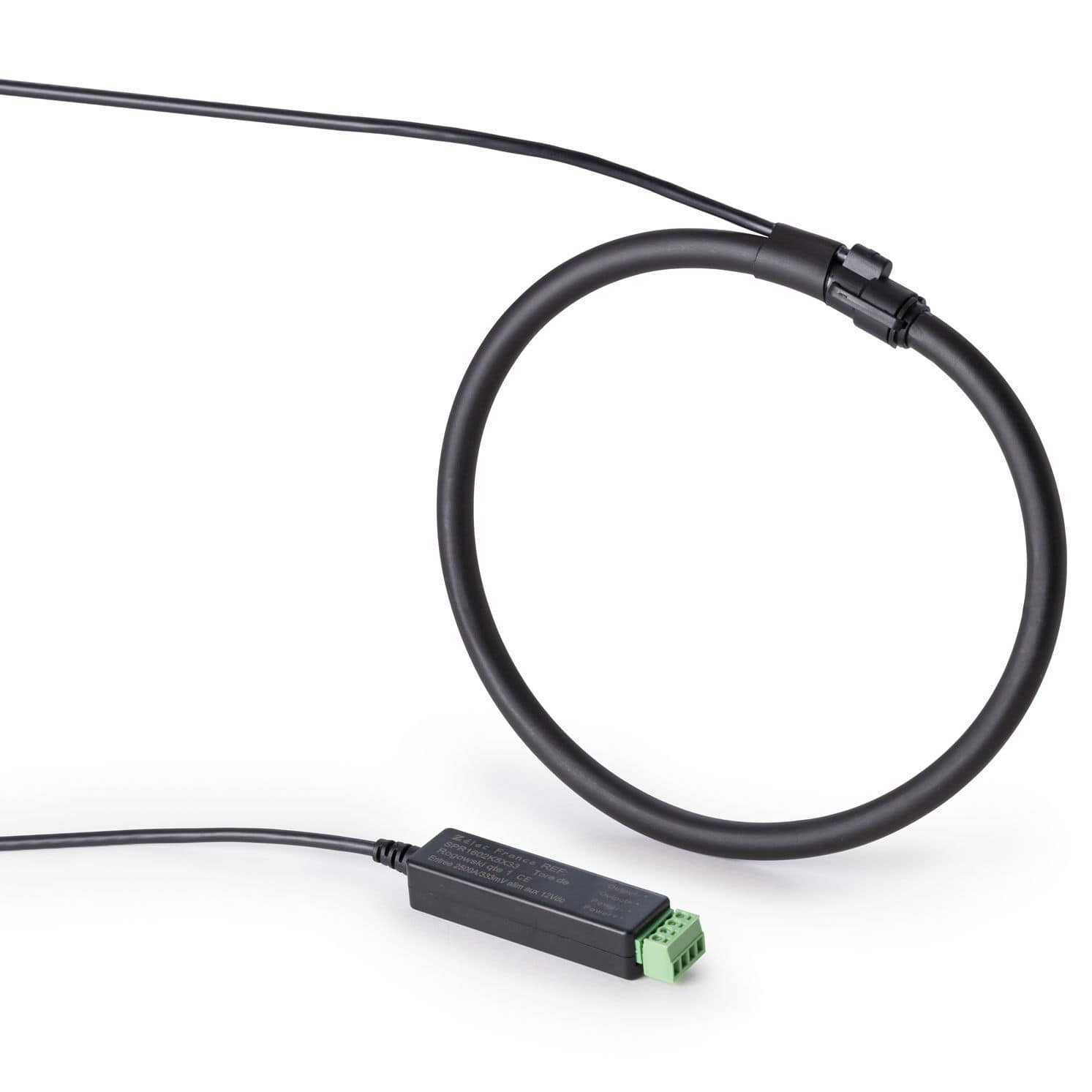 Rogowski coil current sensor - SPR1602K5X33 - ZELEC - plug-in / DC ...