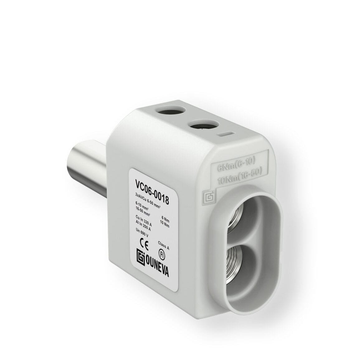 Single-pole terminal block - VC06-0018 - ZELEC - plug-in / screw ...