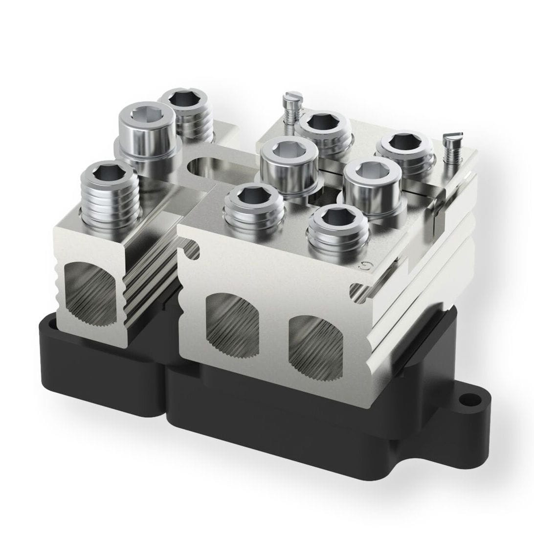 Panel-mount terminal block - VI02-0001 - ZELEC - screw connection ...