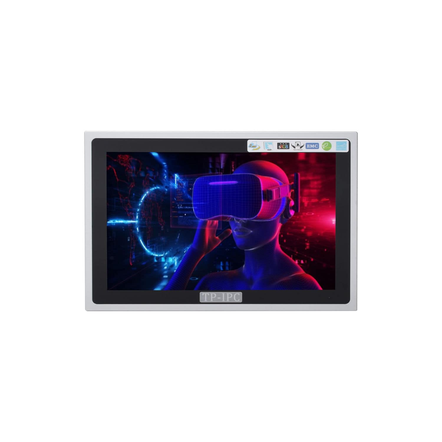 TFT-LCD monitor - IDP-1010W series - TP-IPC - projected capacitive ...