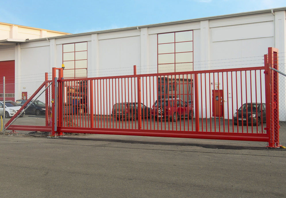 Sliding gate - DEMEX - automatic / manual / safety