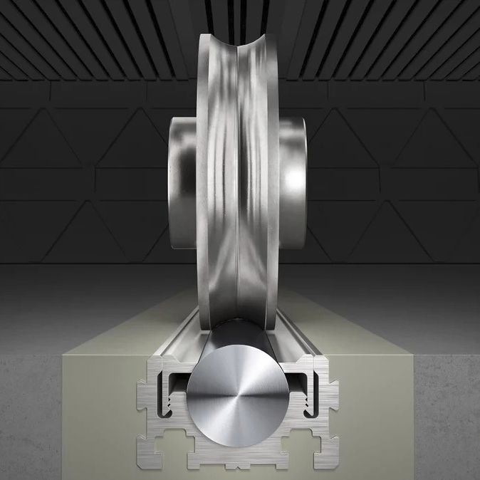 Round rail guidance system - Strothmann Machines & Handling GmbH - with ...