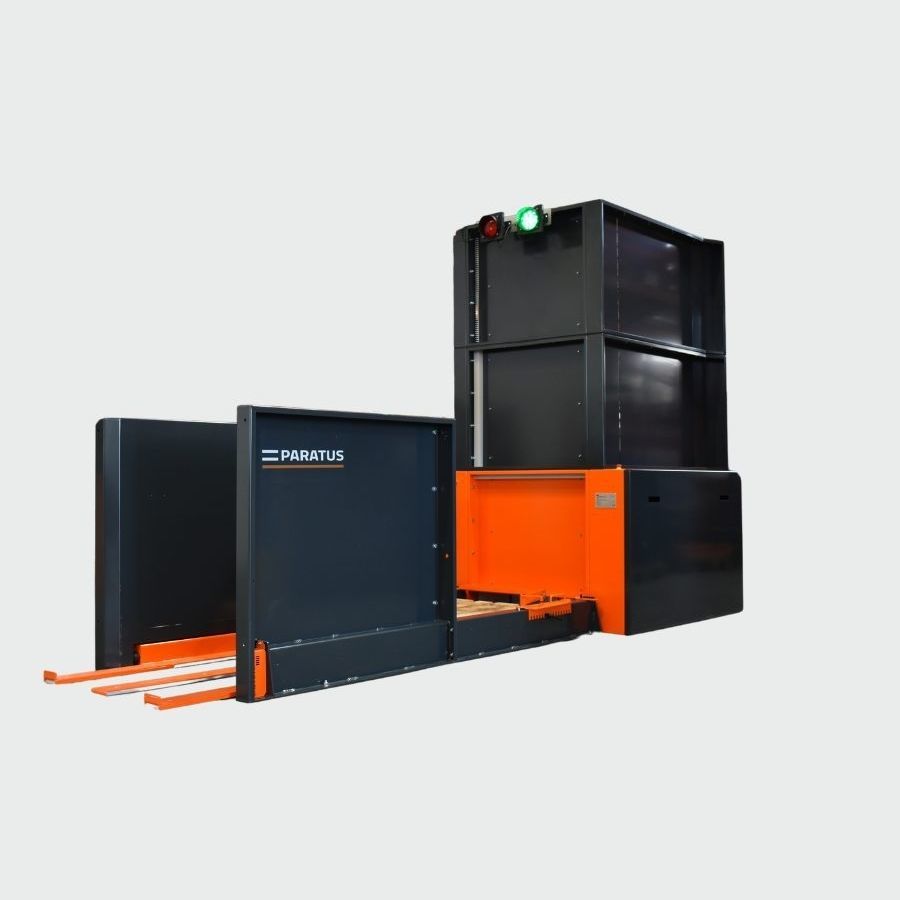 Automated pallet changer - PARATUS® Change +LIFT - SW-Paratus GmbH ...