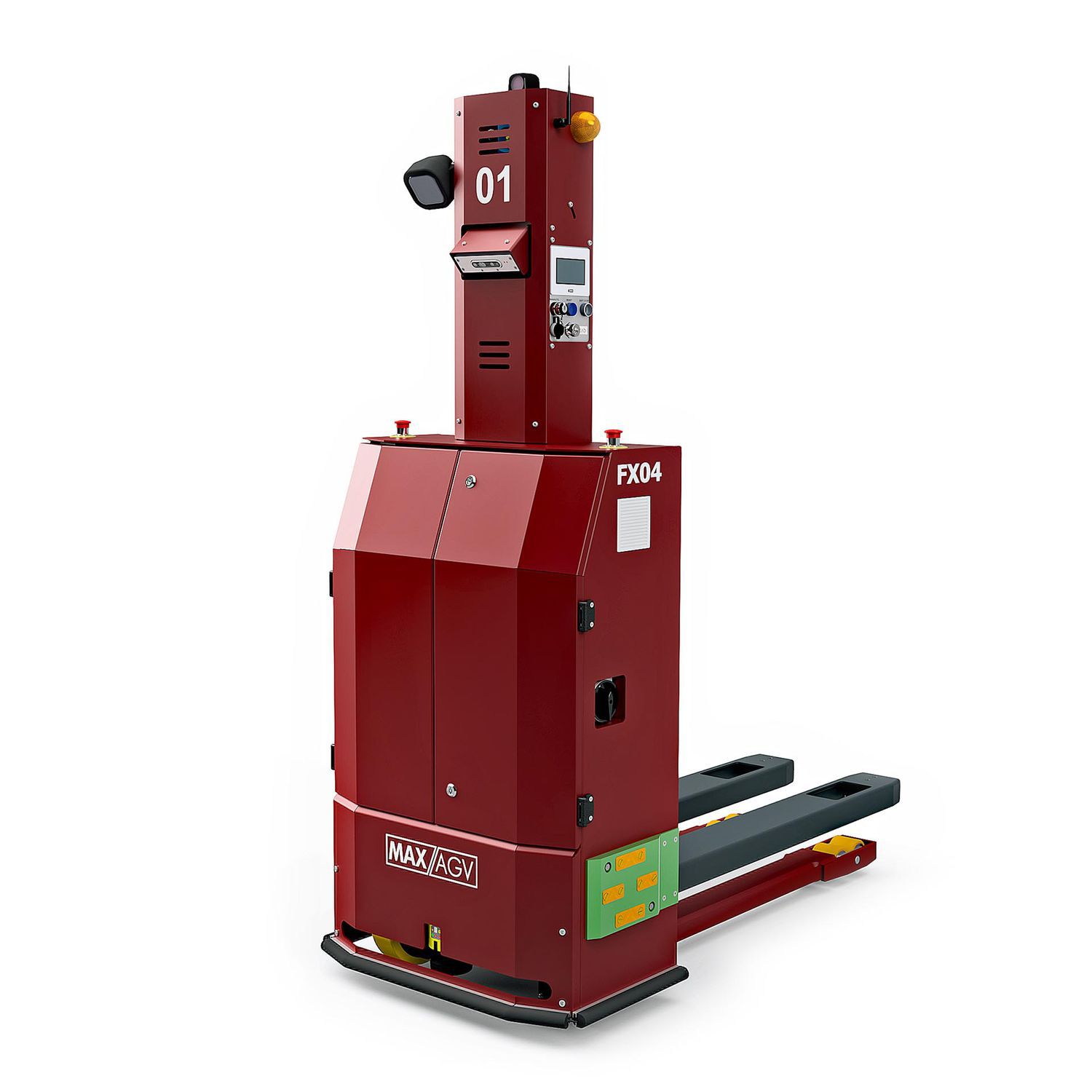 AGV stacker truck - FX04 - MAXAGV AB - battery-powered / narrow-aisle ...