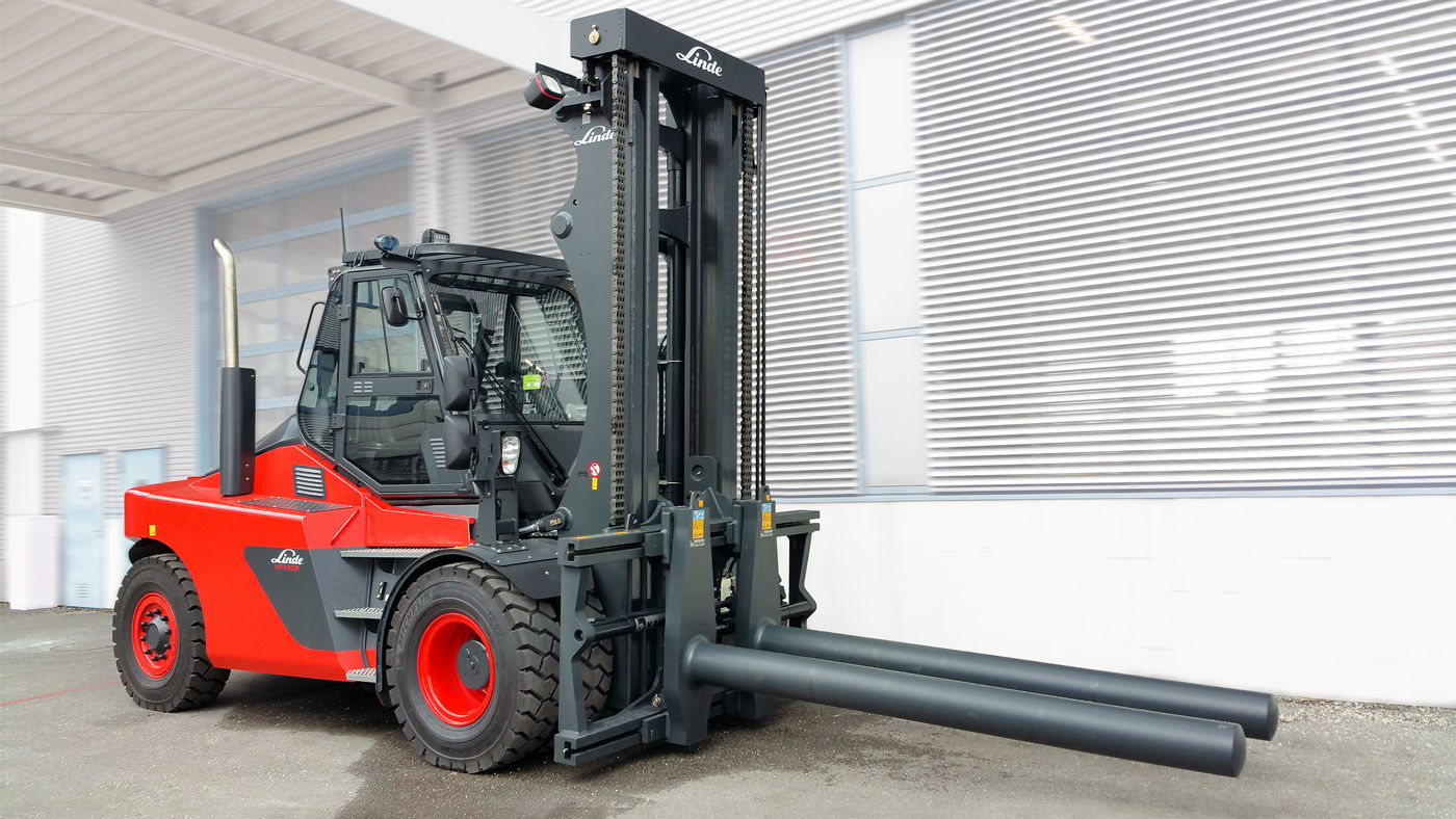 Forklift truck coil boom - T185 - KAUP GmbH & Co.KG