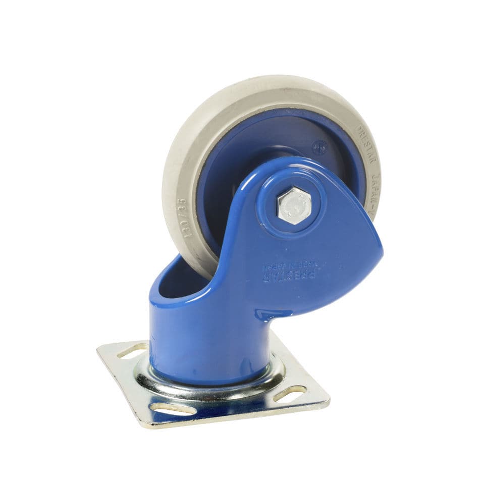 Swivel caster - 11408 - Matador B.V. - base plate / non-marking / rubber