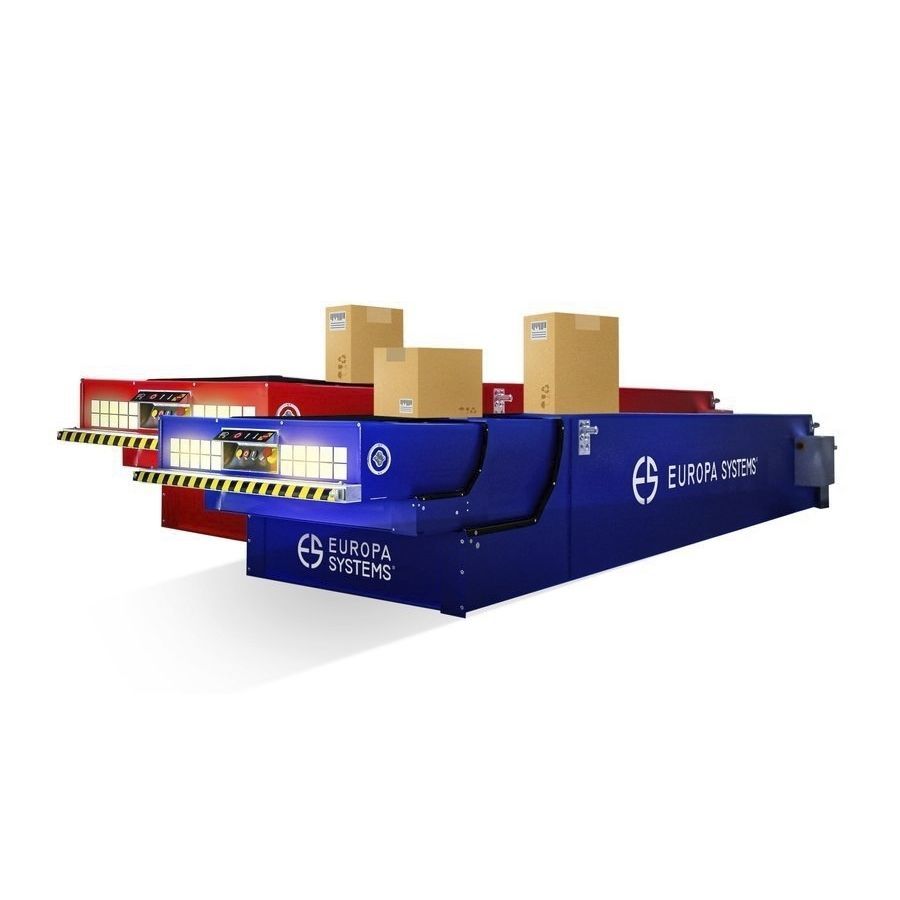 Belt conveyor - Europa Systems Sp. z o.o. - roller / horizontal / handling