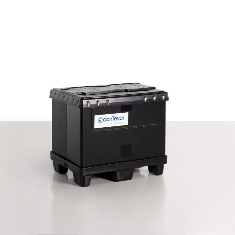 Rectangular storage box - 0806 - CONTEYOR INTERNATIONAL NV - plastic