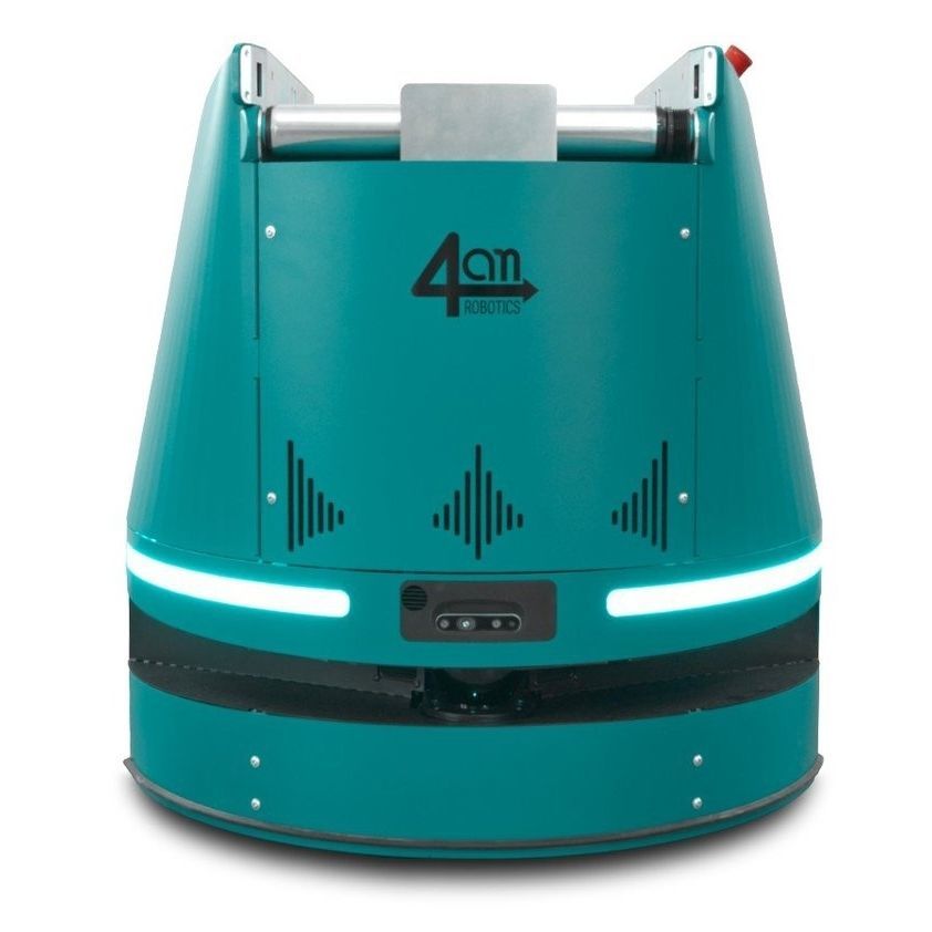 AMR with roller conveyor - AMC-RC - 4am Robotics - handling / transfer ...