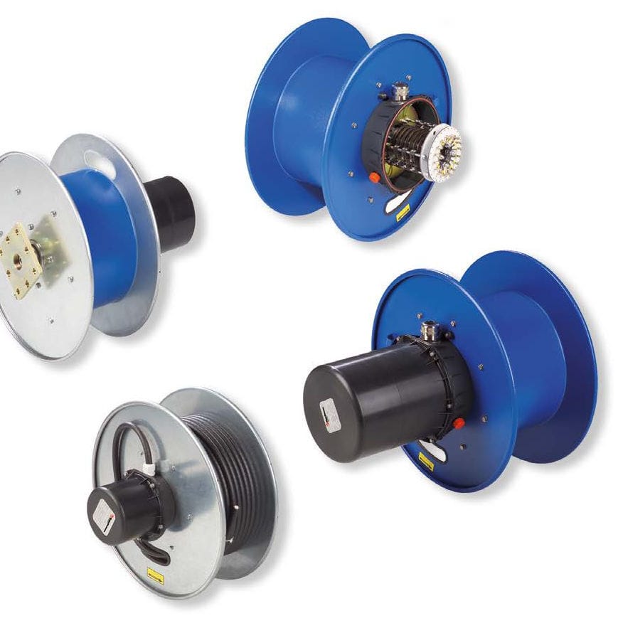 Electric cable reel - AV series - Akapp-Stemmann - spring-loaded / for ...