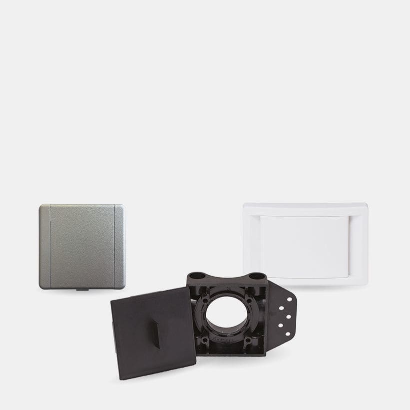 Wall-mounted electrical socket - Enke - built-in / panel-mounted