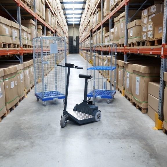 Battery-powered tractor - I102313 - FEIL rolltainer GmbH - 3-wheel ...