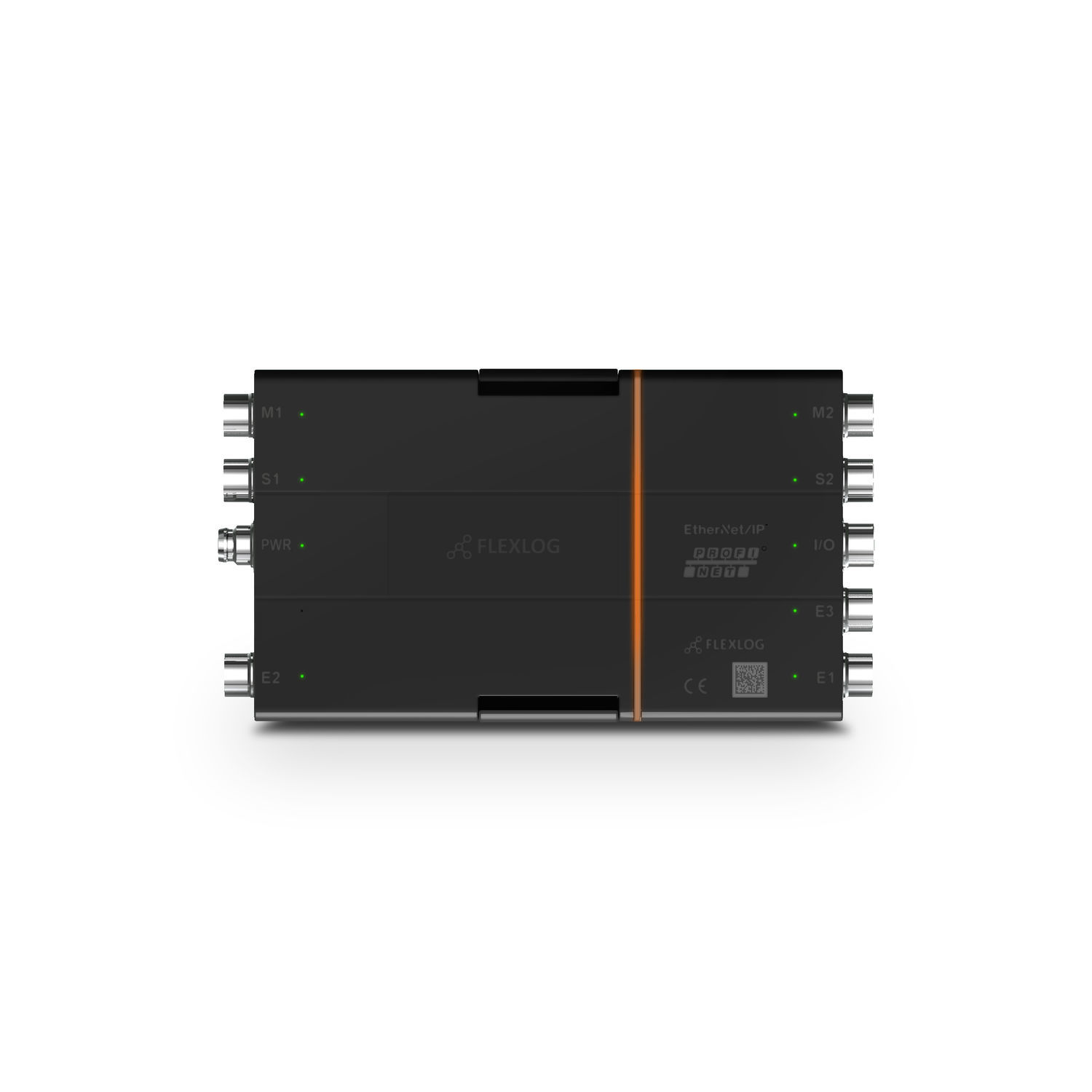 Fieldbus communication module - flexbox© orange - flexlog GmbH - Ethernet