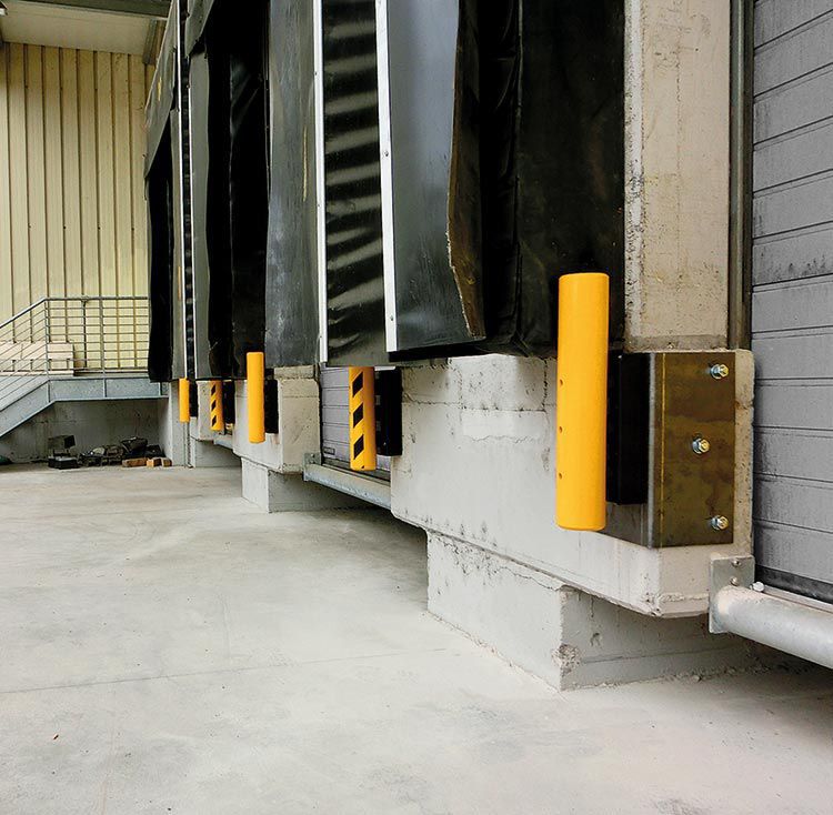 Pier bumper - R series - Go Systems srl - polymer / with shock absorber