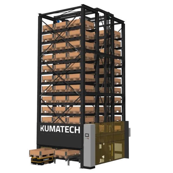 Pallet storage tower - Kumatech B.V.
