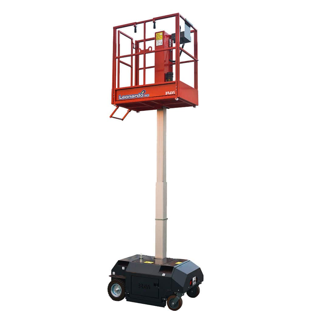 Self-propelled lift platform - LEONARDO HD - BRAVI PLATFORMS - battery ...