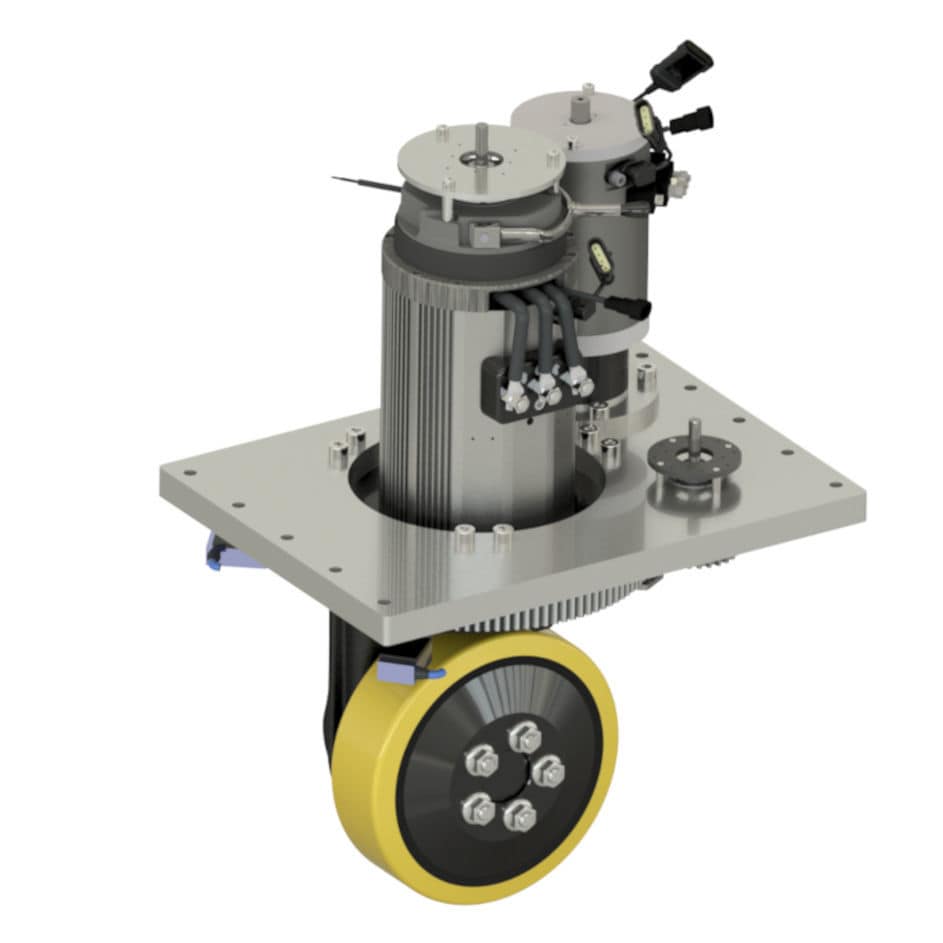 IP66 drive wheel - MRT series - C.F.R. Srl - heavy-duty