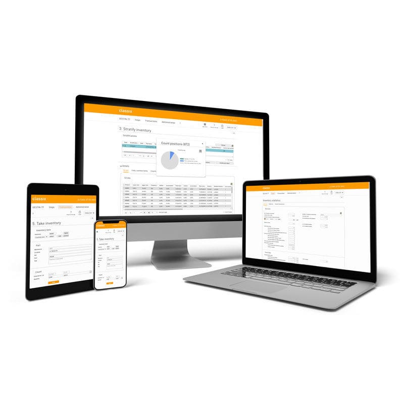 Warehouse management (WMS) App - METIS - ClassiX Software GmbH - network / process / AI-assisted