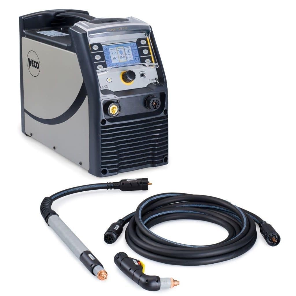 Manual plasma cutter - Voyager 105 Evo - weco - inverter / compact