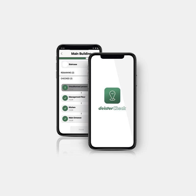Tracking mobile app - deisterCheck - deister electronic GmbH - alarm ...