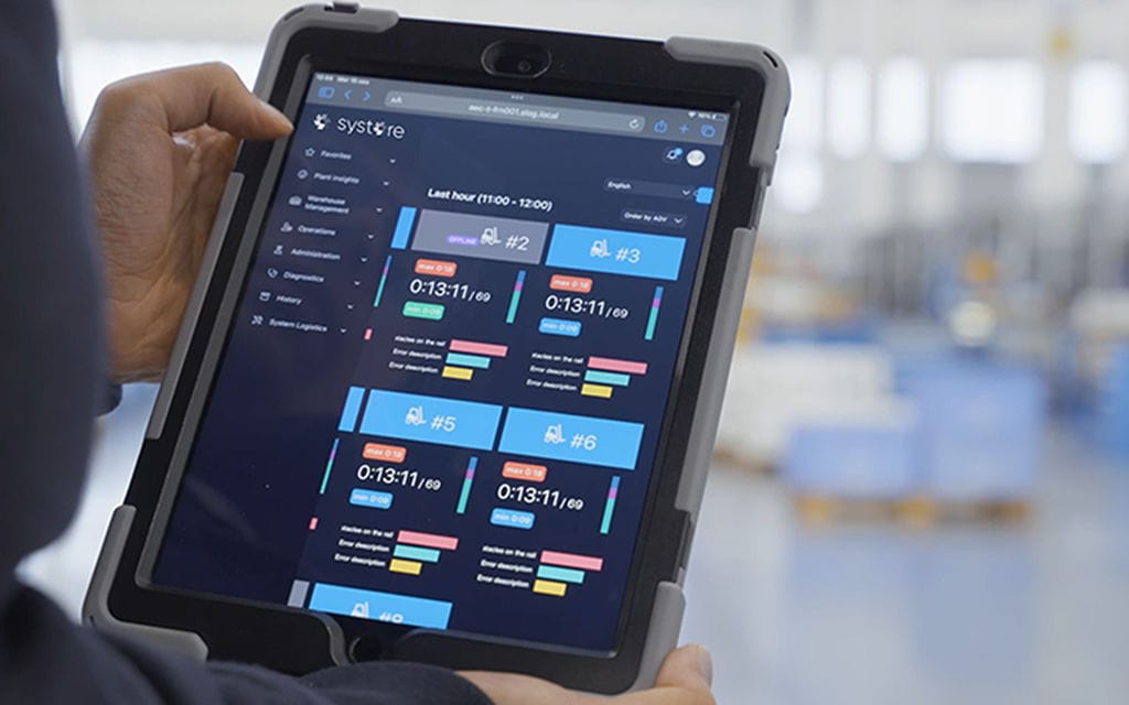 Management software - Systore WCS - System Logistics S.p.A. - interface ...