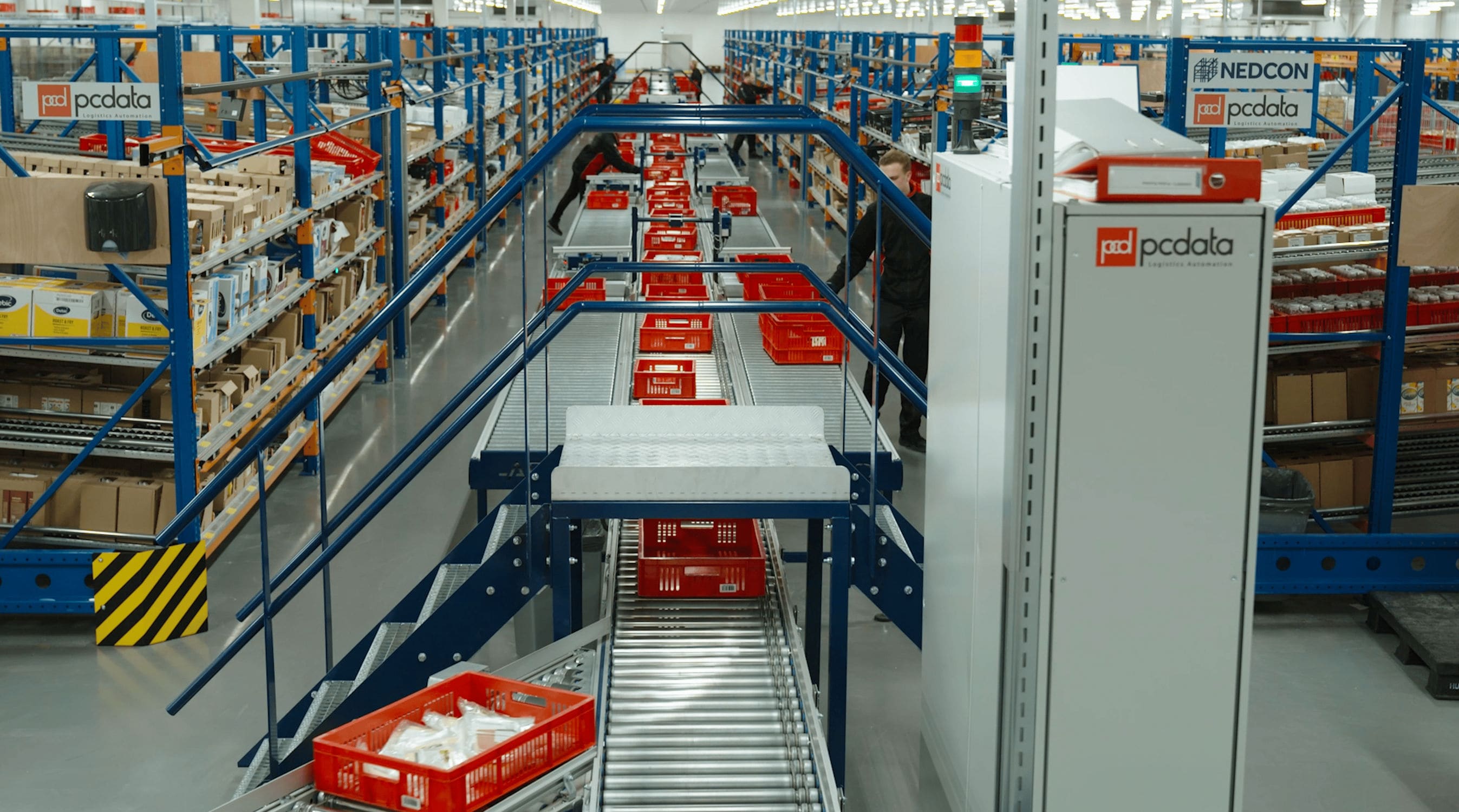 Pick-by-light order-picking system - Pcdata Logistics Automation - for intralogistic / automatic