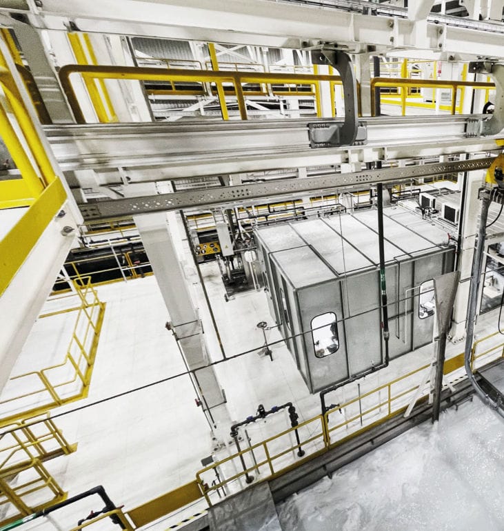 Drying surface pre-treatment line - PENTANOVA CS GmbH - automatic