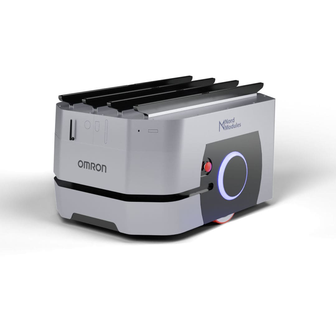 Transport AMR - QM200-Omron - Nord Modules A/S - lifting / for carts