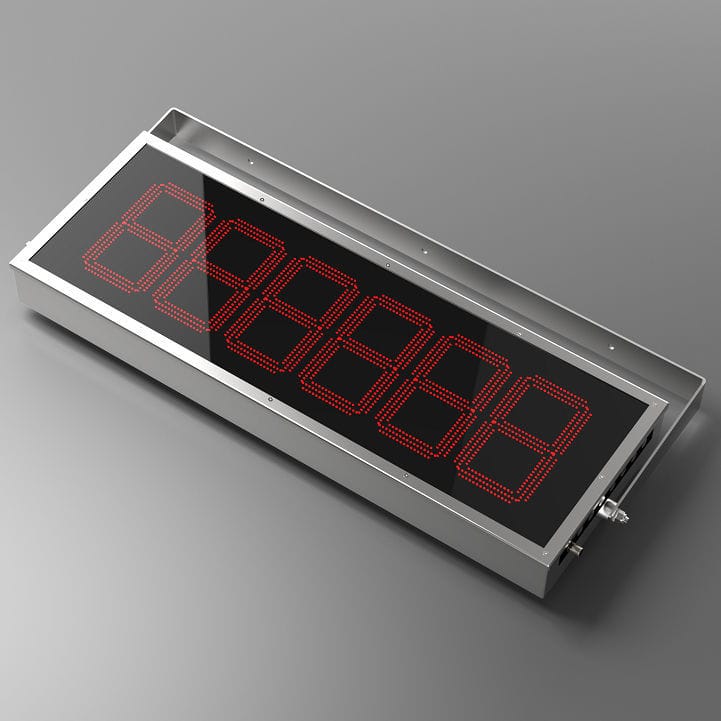 LED display - VIX-170 - Incosa Solutions BV - alphanumeric / 5-digit / 6-digit