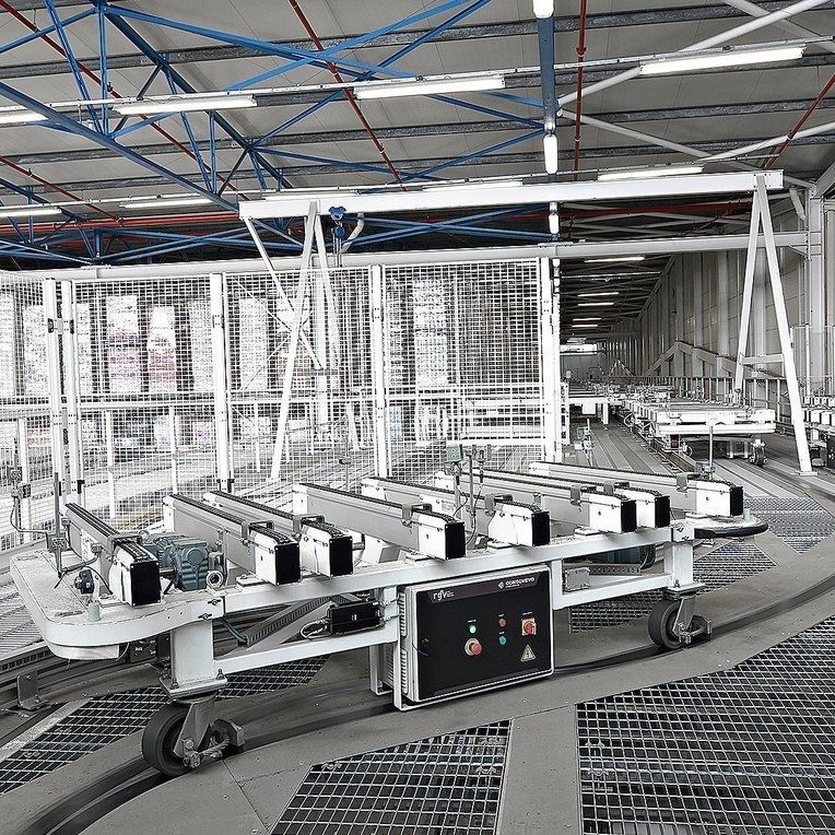 Automated RGV - Körber Supply Chain GmbH - pallet / for warehouse