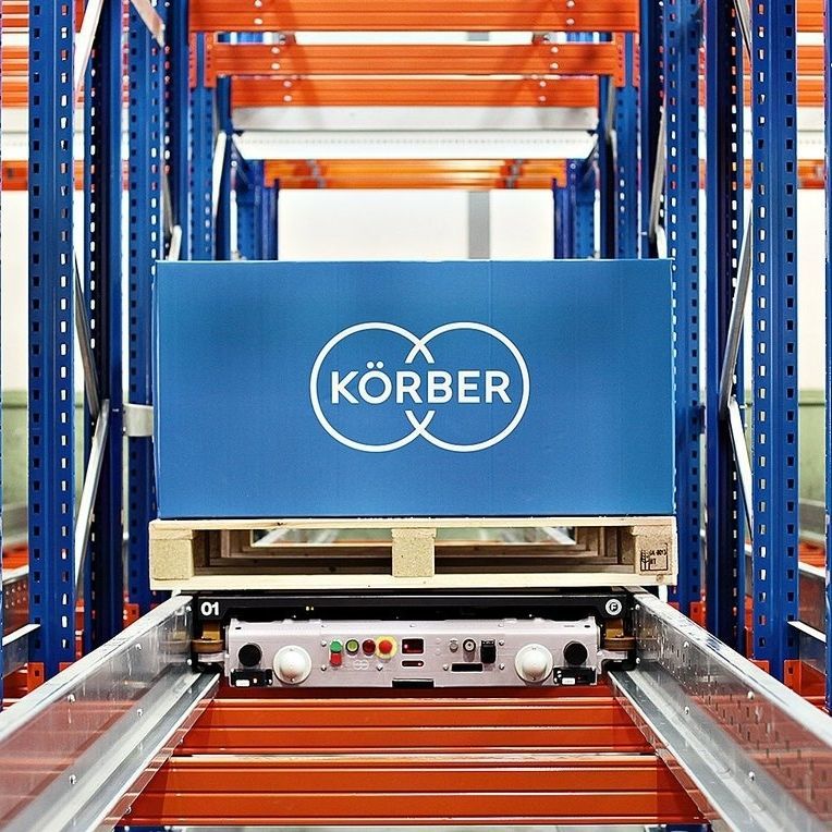 Automated pallet shuttle - Körber Supply Chain GmbH - for warehouse