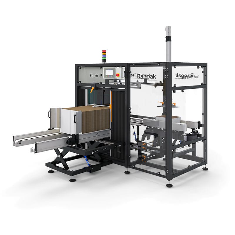 Automatic case erector - Form’it!™ Case - Ranpak BV - hot-melt glue