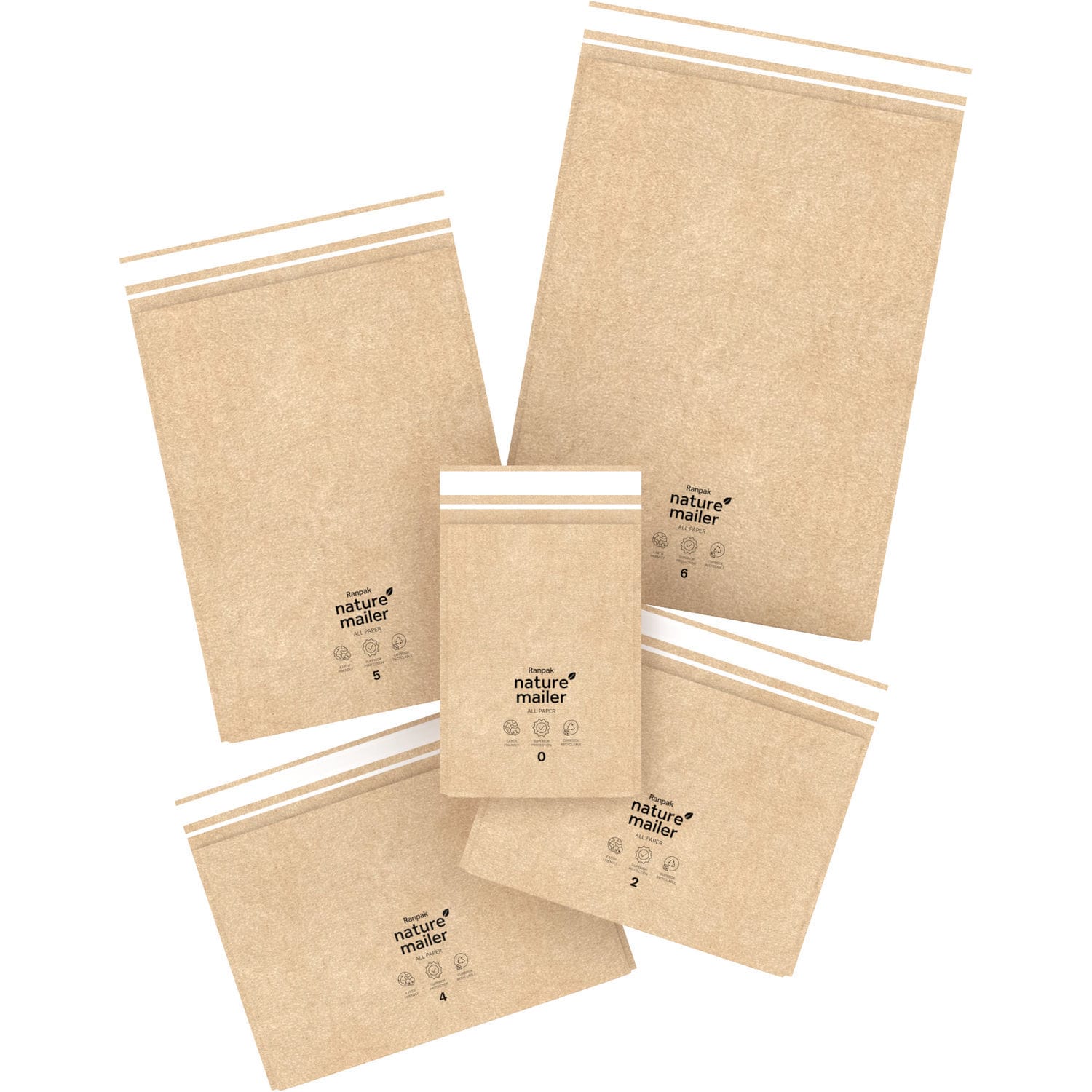 Mailer packaging - NatureMailer - Ranpak BV - paper / biodegradable ...