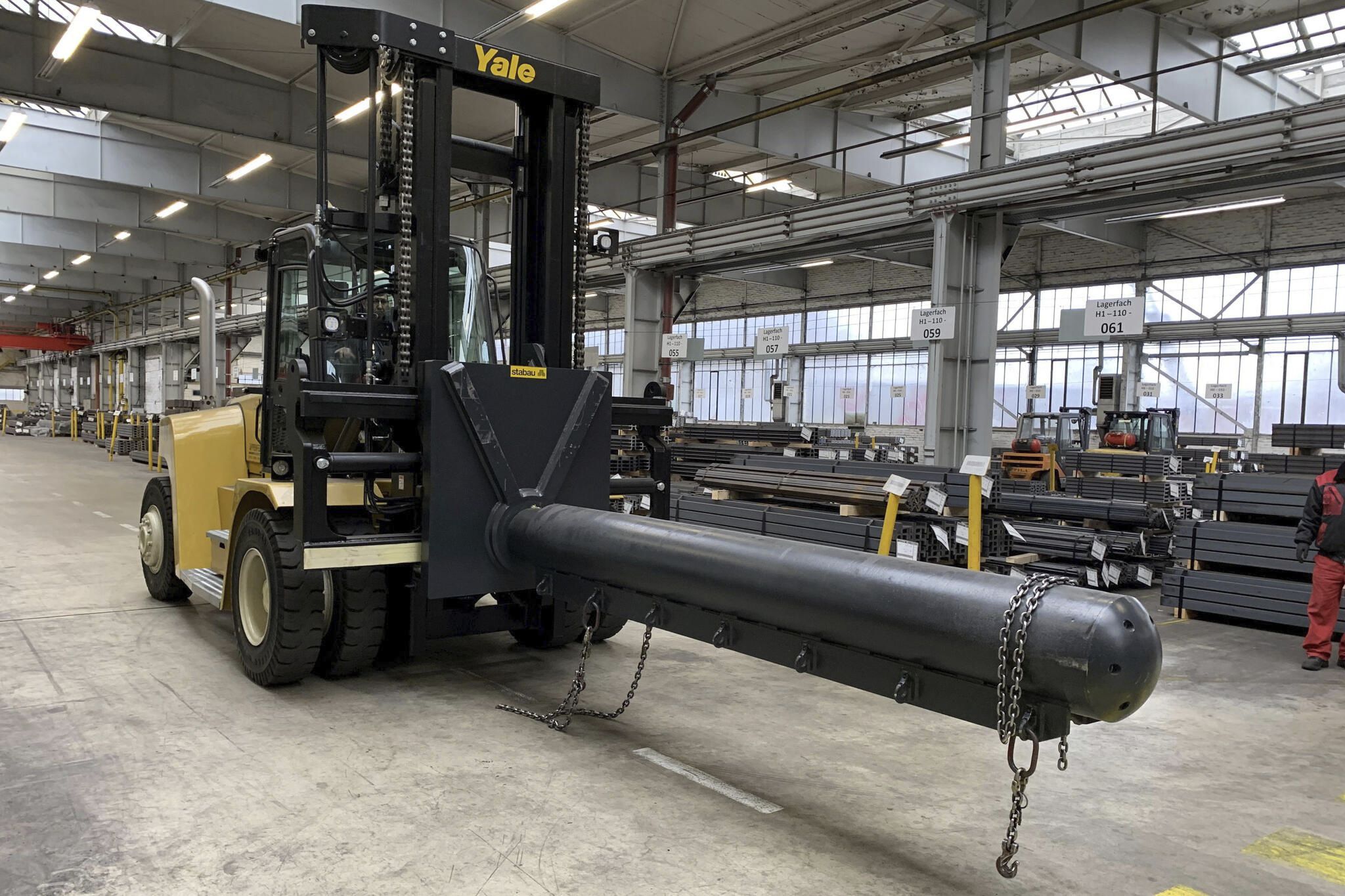 Forklift truck coil boom - S 2 - D series - stabau Schulte-Henke GmbH