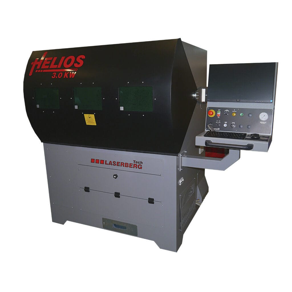 Fiber laser cutting machine - HELIOS - LASERBERG TECH SRL - for ...