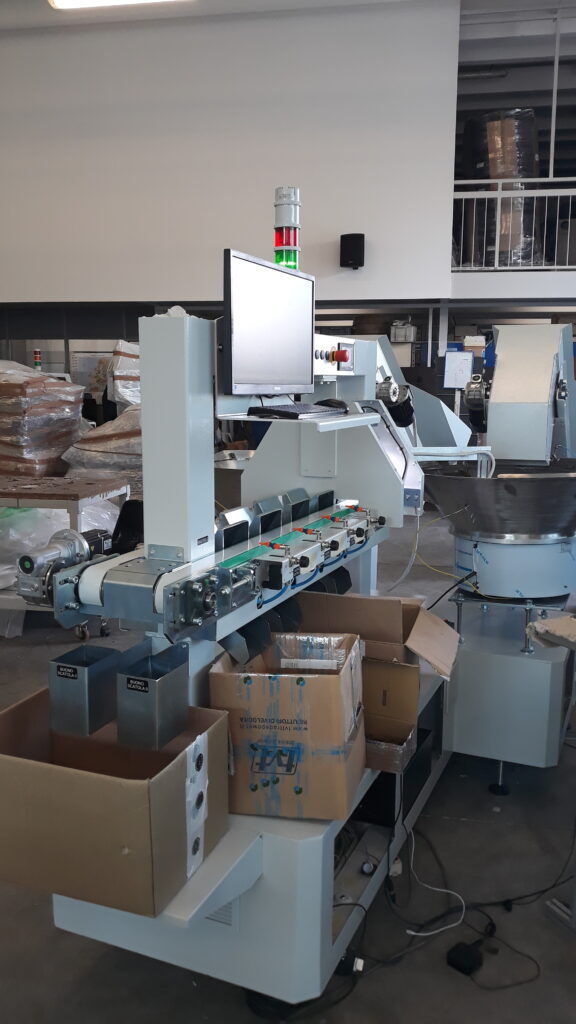 Automatic sorting system - LASERBERG TECH SRL