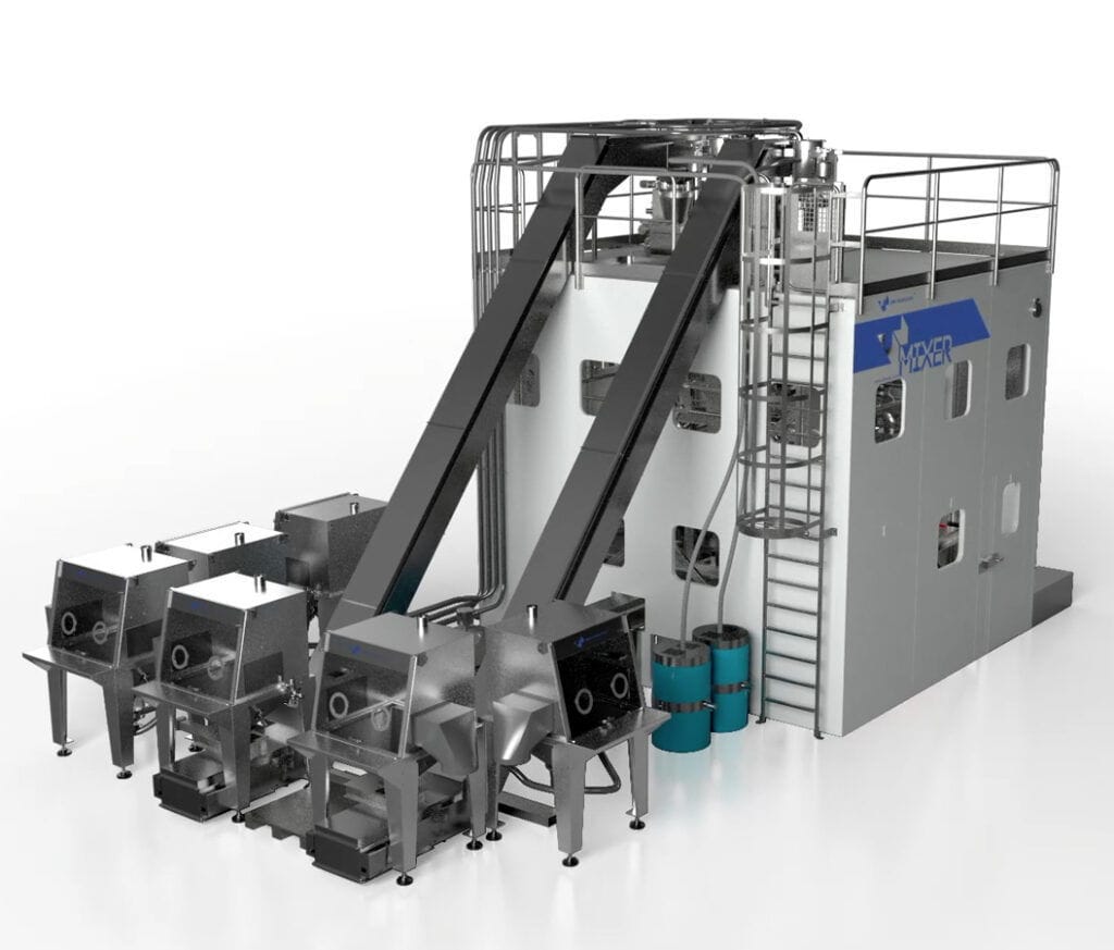 Mixing and metering unit for industrial applications - MIXER - D.B.M ...