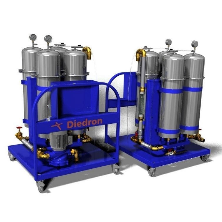 Centrifugal micro-filtration unit - EFFE 8 - DIEDRON SRL - for liquids ...