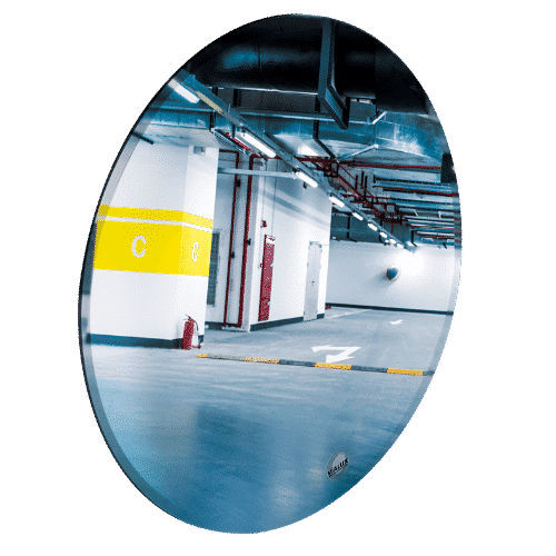 Convex array mirror - 103 ESP - Vialux - round / Polymir® / security
