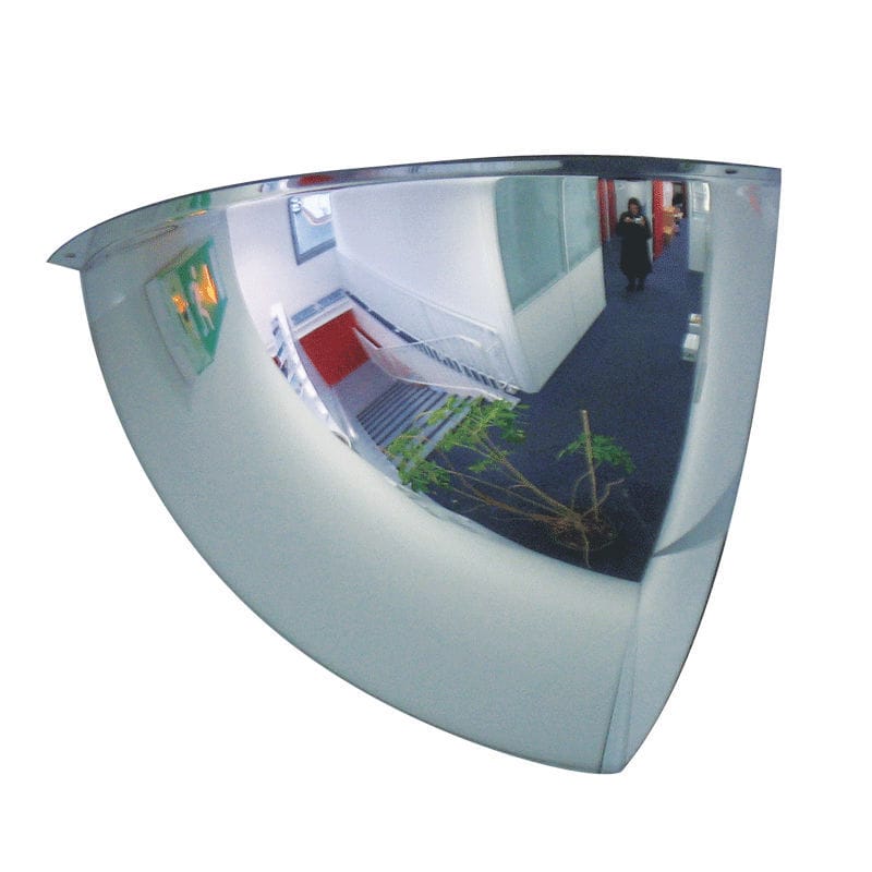 Surveillance mirror - 10 series - Vialux - spherical / convex array / PMMA