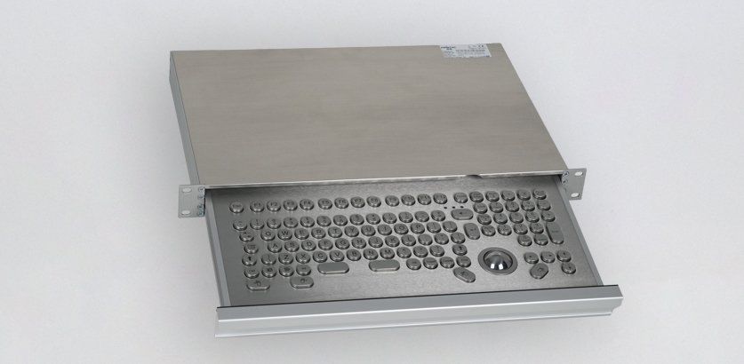 Keyboard rack drawer - PRINTEC-DS KEYBOARD GMBH - 1U / 19"