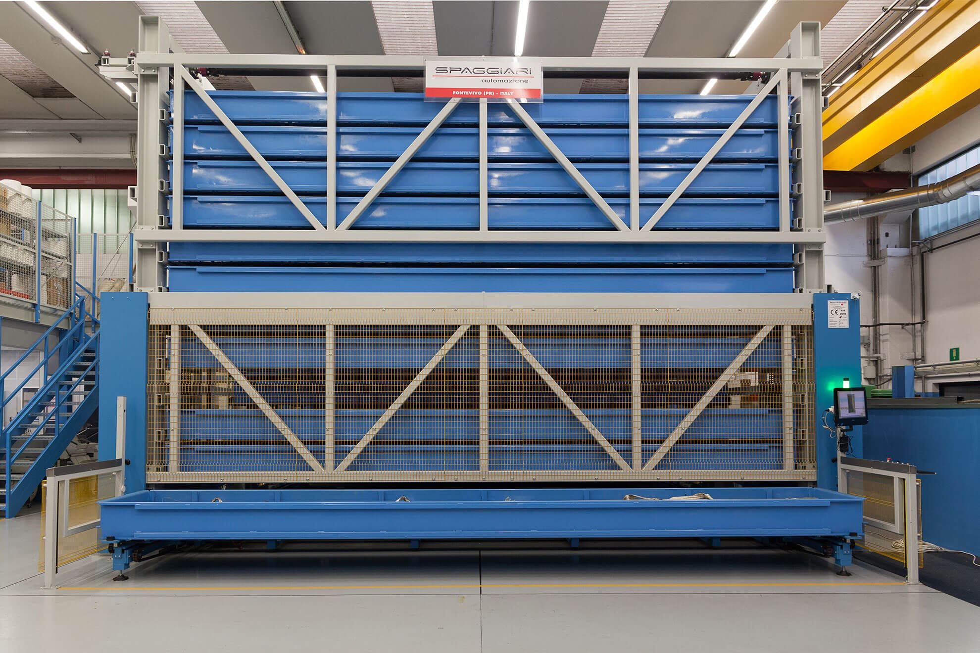 Long product automatic storage system - TUBE - METALMECCANICA SPAGGIARI ...