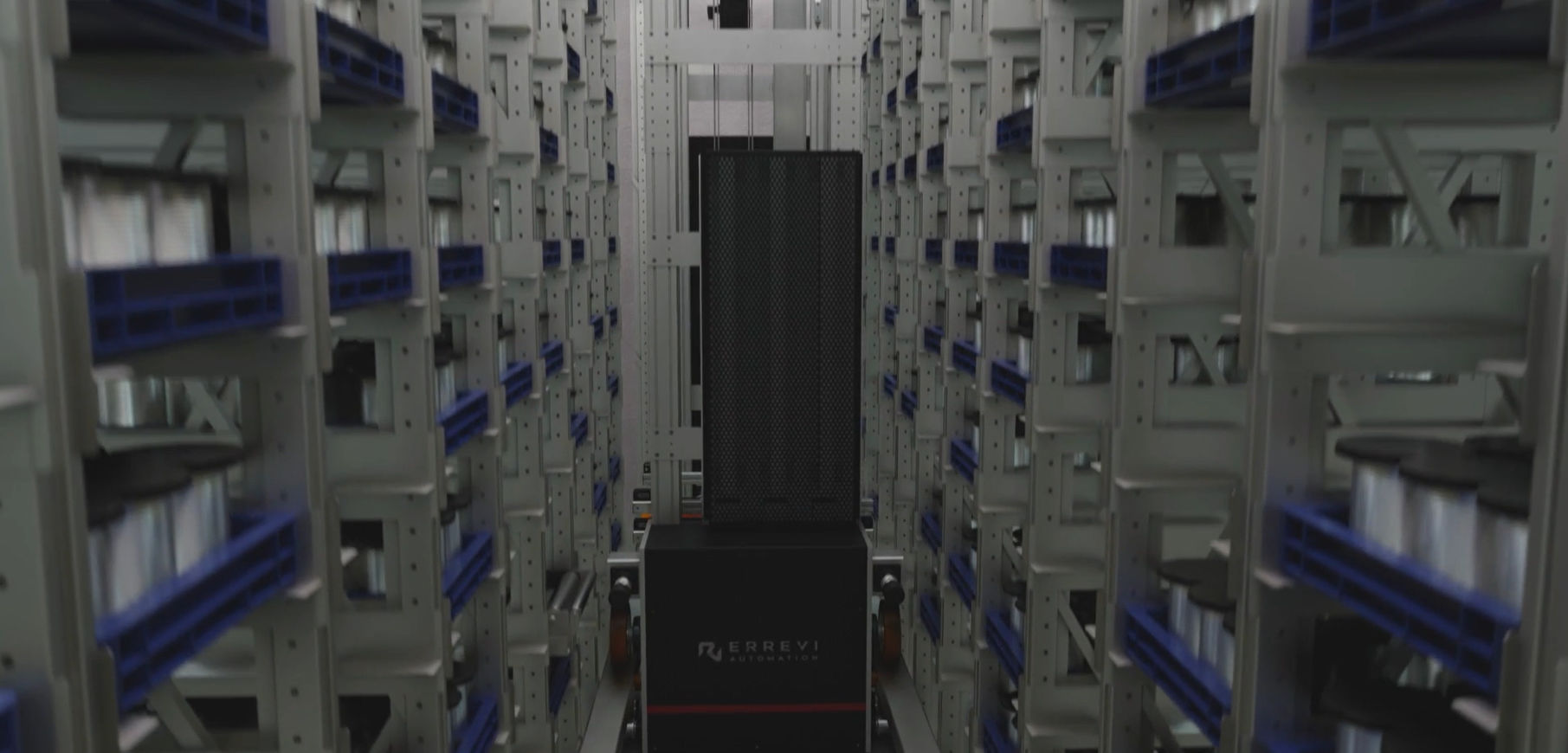 Warehouse automated storage and retrieval system - Titan - ERREVI ...