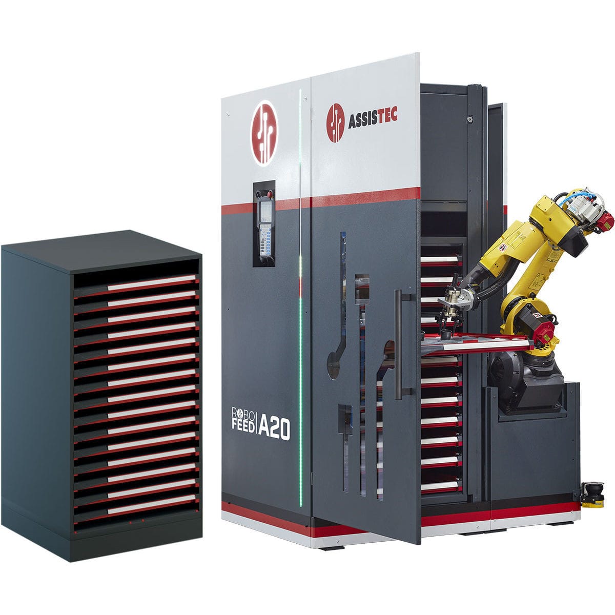 Robotic unloading cell - A series - ASSISTEC - loading / for machine ...